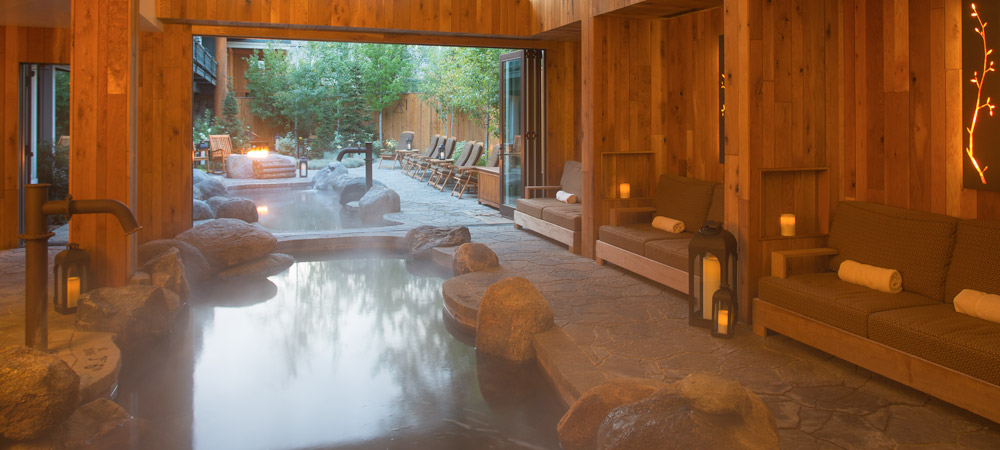 Immersion Pools at The Cove in McCall, Idaho